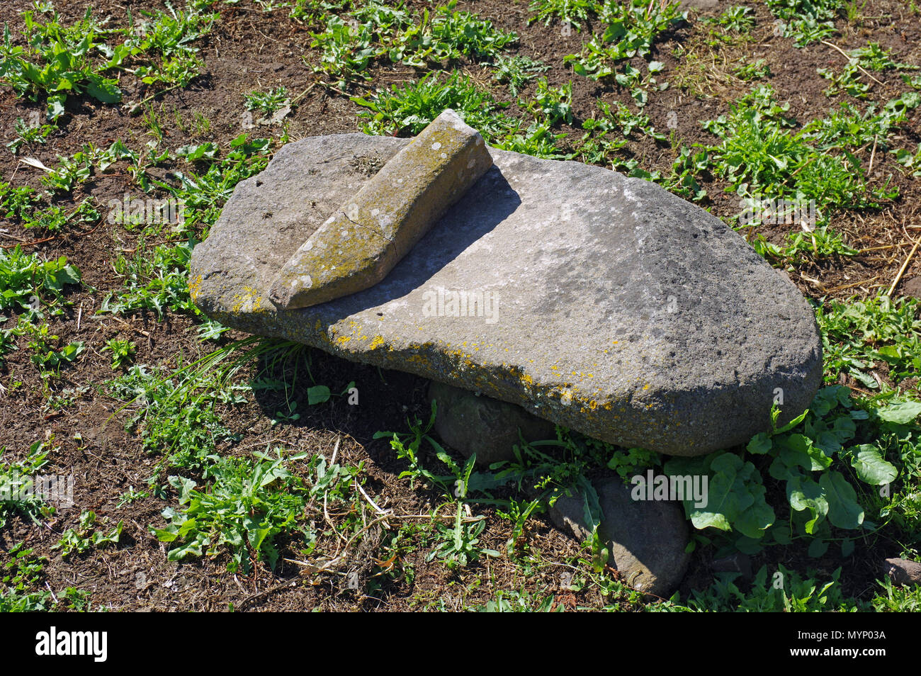 Macomer, Sardinia, Italy. Tamuli archeological area Stock Photo - Alamy
