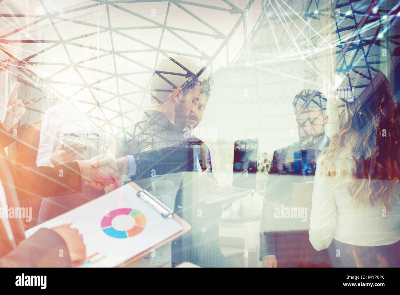 Double exposure hi-res stock photography and images - Alamy