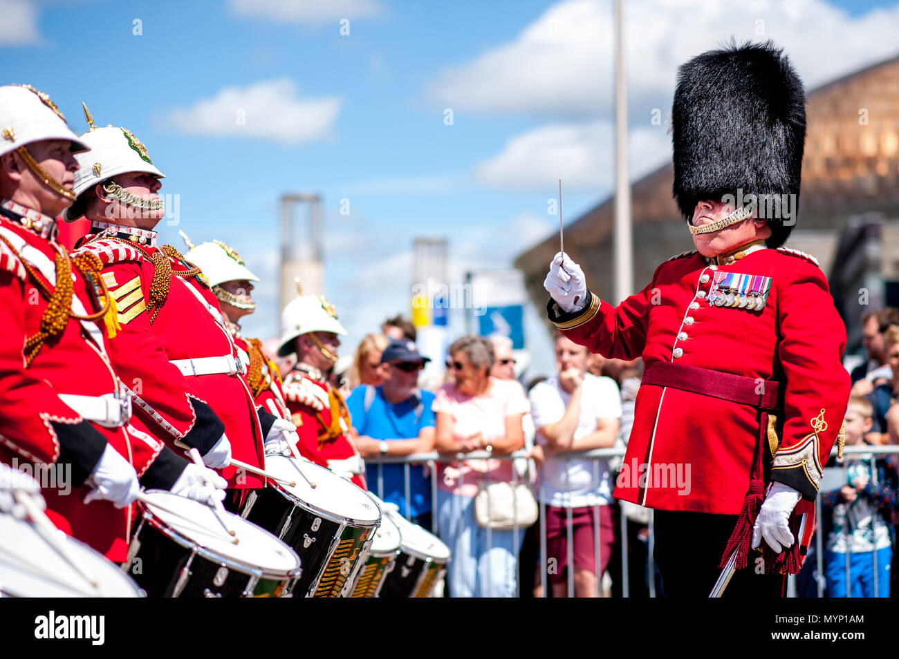 British military band hi-res stock photography and images - Alamy