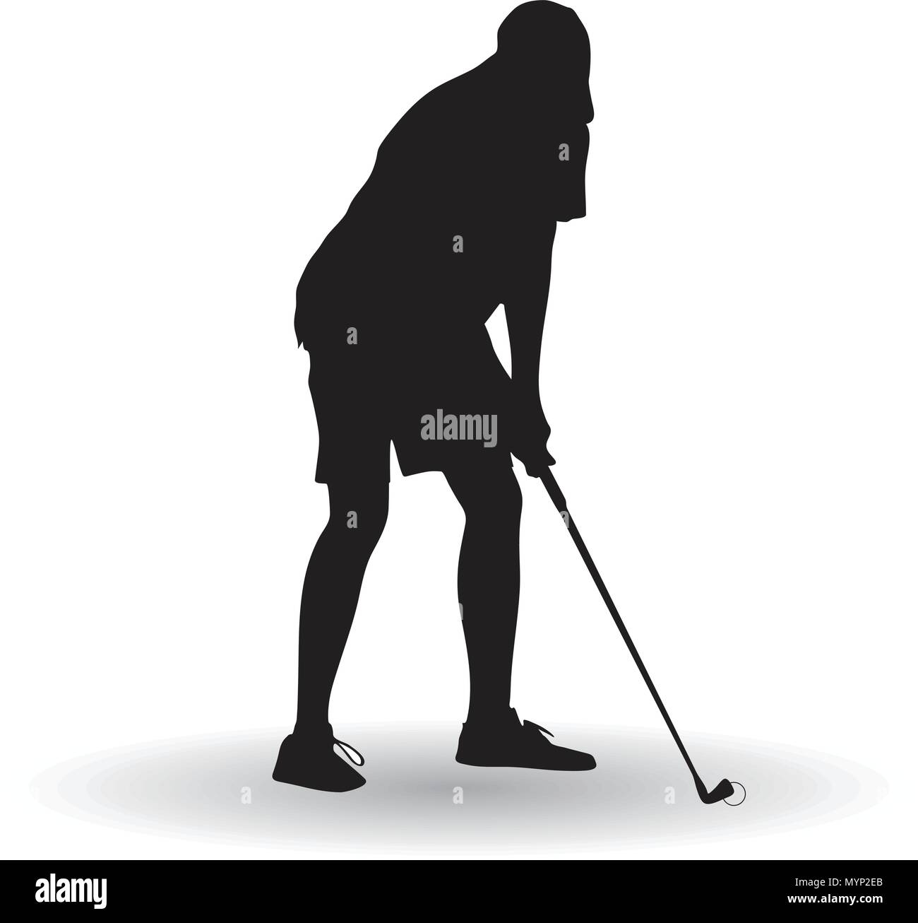 Swing shot Stock Vector Images - Alamy