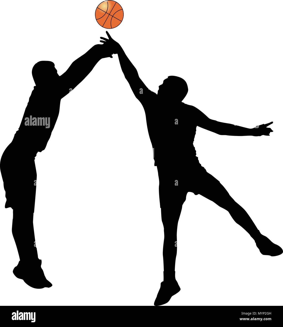 Basketball Shooting Silhouette