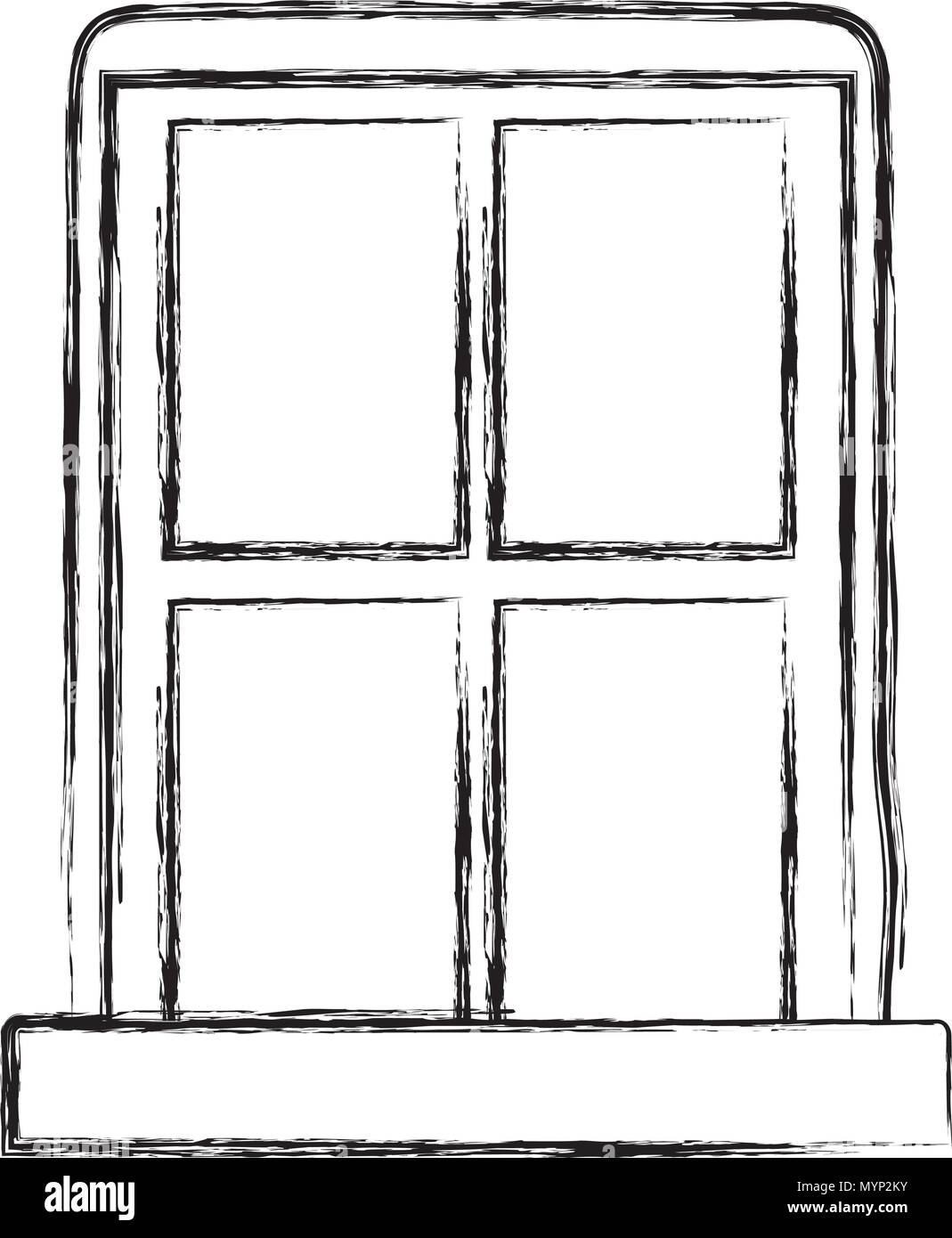 grunge glass window home modern design Stock Vector Image & Art - Alamy