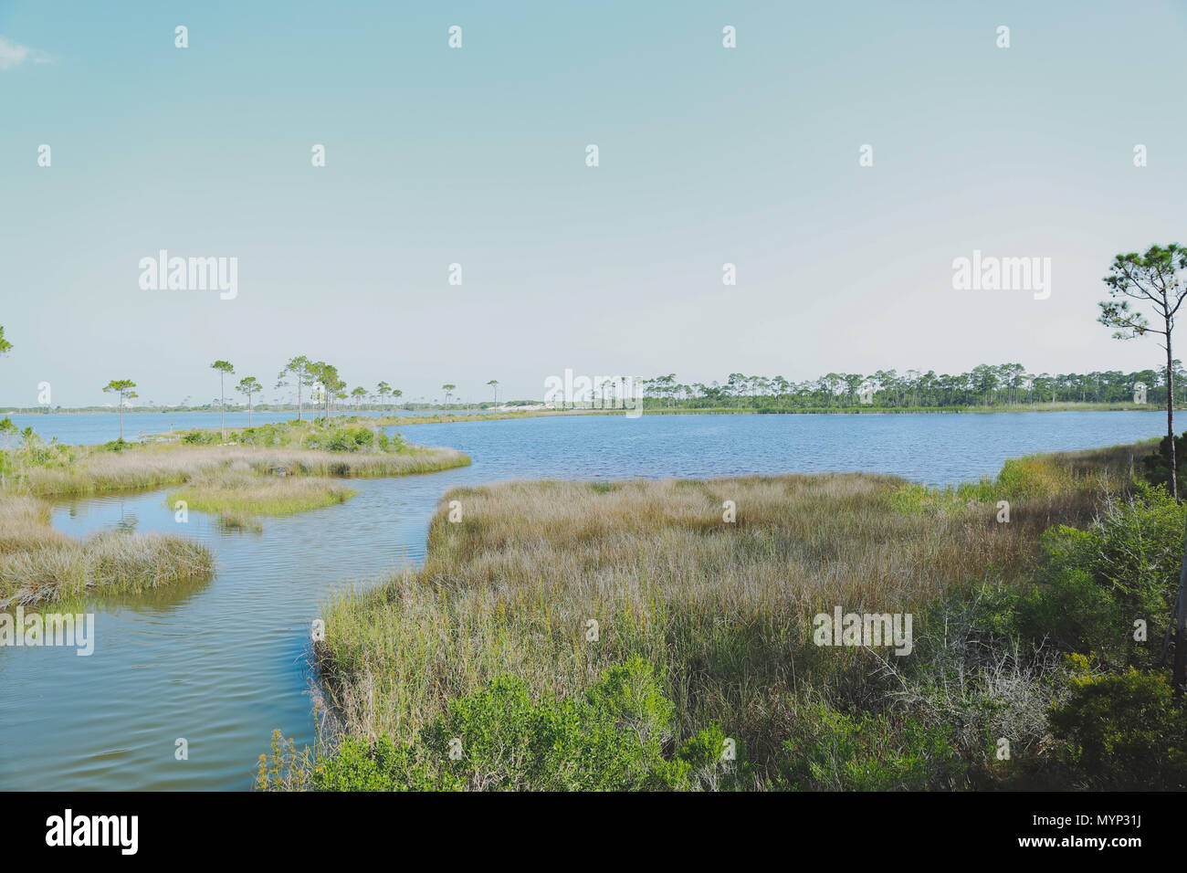 Blue lagoon nature hi-res stock photography and images - Alamy