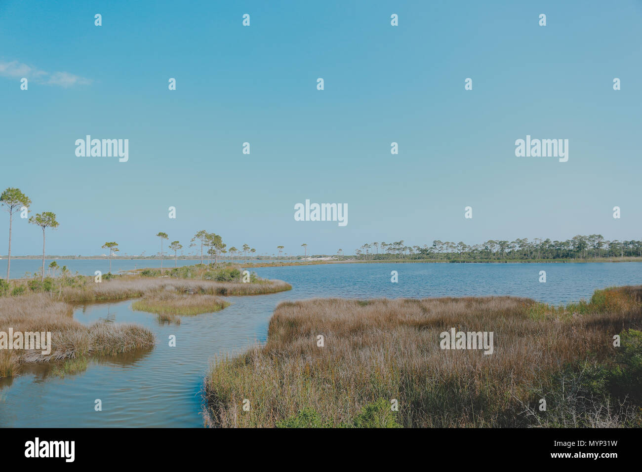 Blue lagoon nature hi-res stock photography and images - Alamy