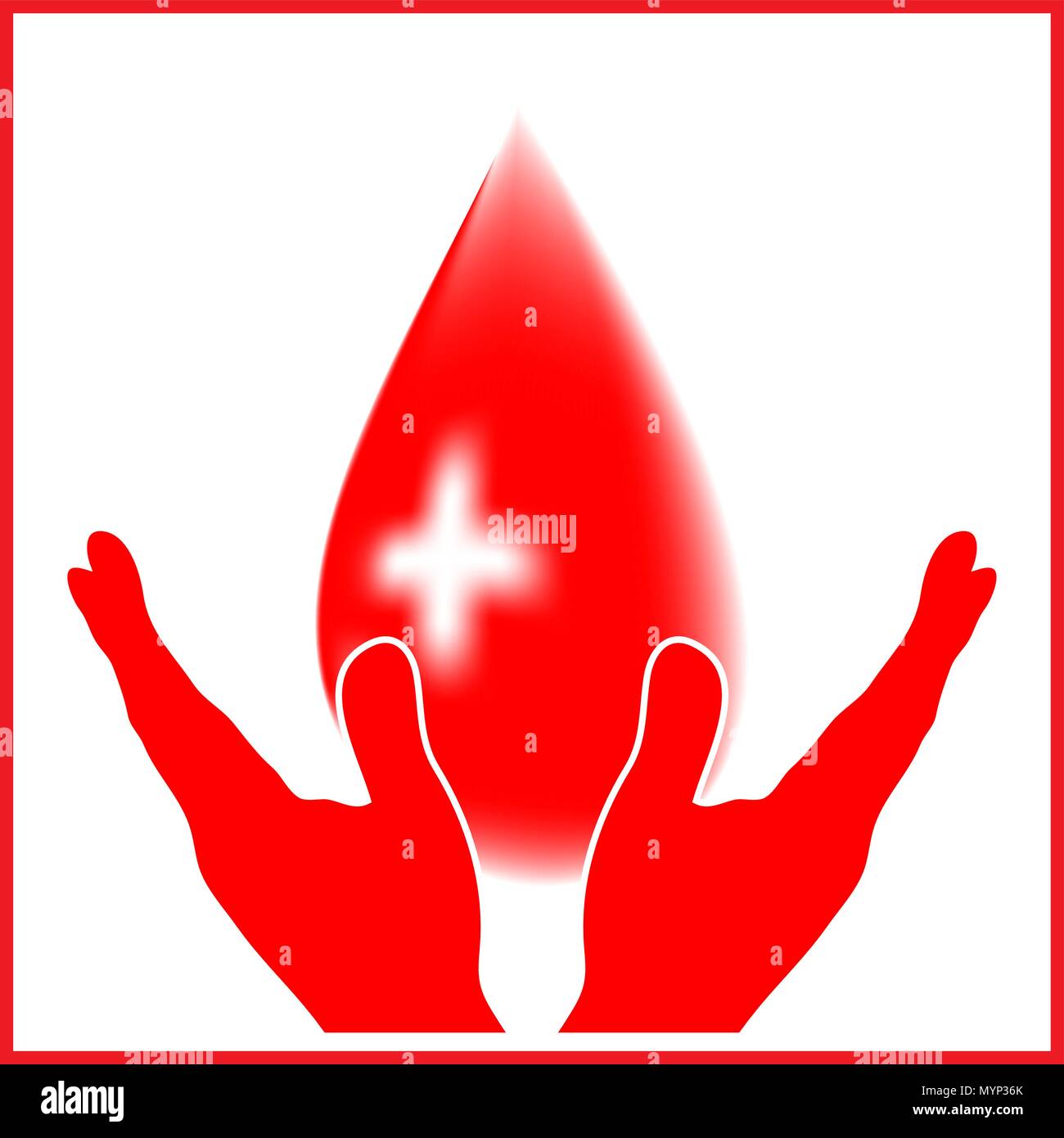Blood donation illustration Stock Vector Image & Art - Alamy
