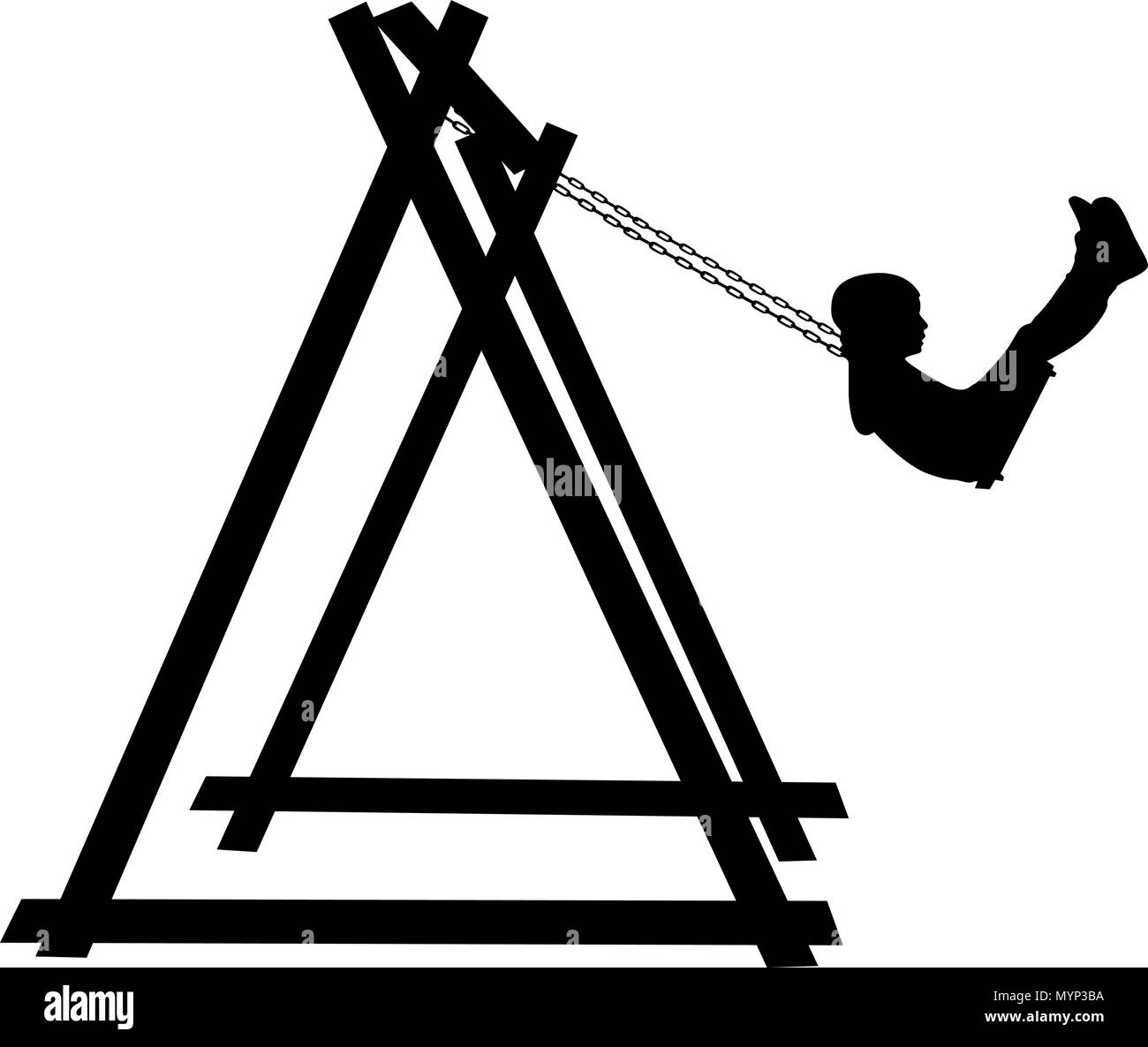 Swinging Stock Vector Images - Alamy
