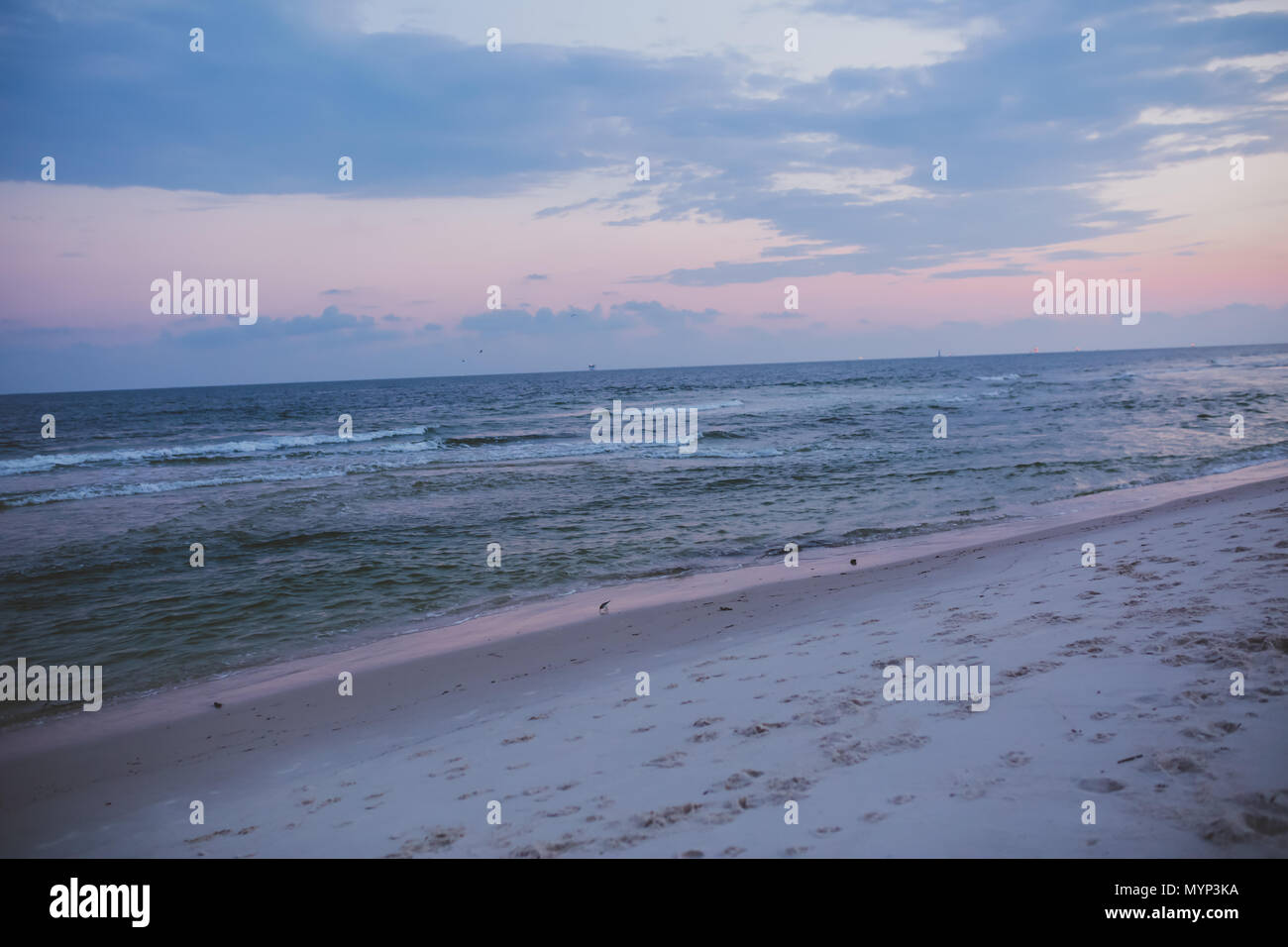 Fort Morgan Beach Stock Photo - Alamy