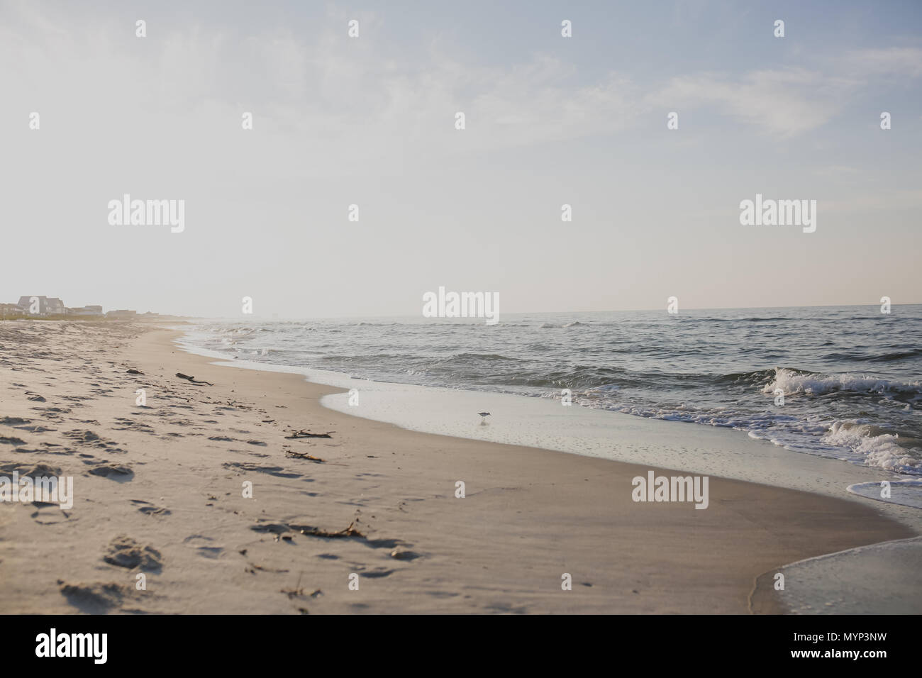 Fort Morgan Beach Stock Photo - Alamy