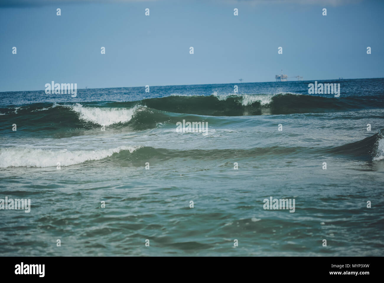 Fort Morgan Beach Stock Photo - Alamy