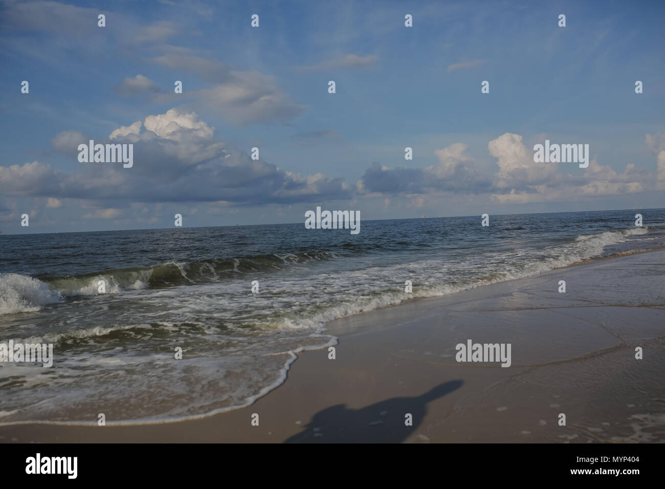 Fort Morgan Beach Stock Photo - Alamy