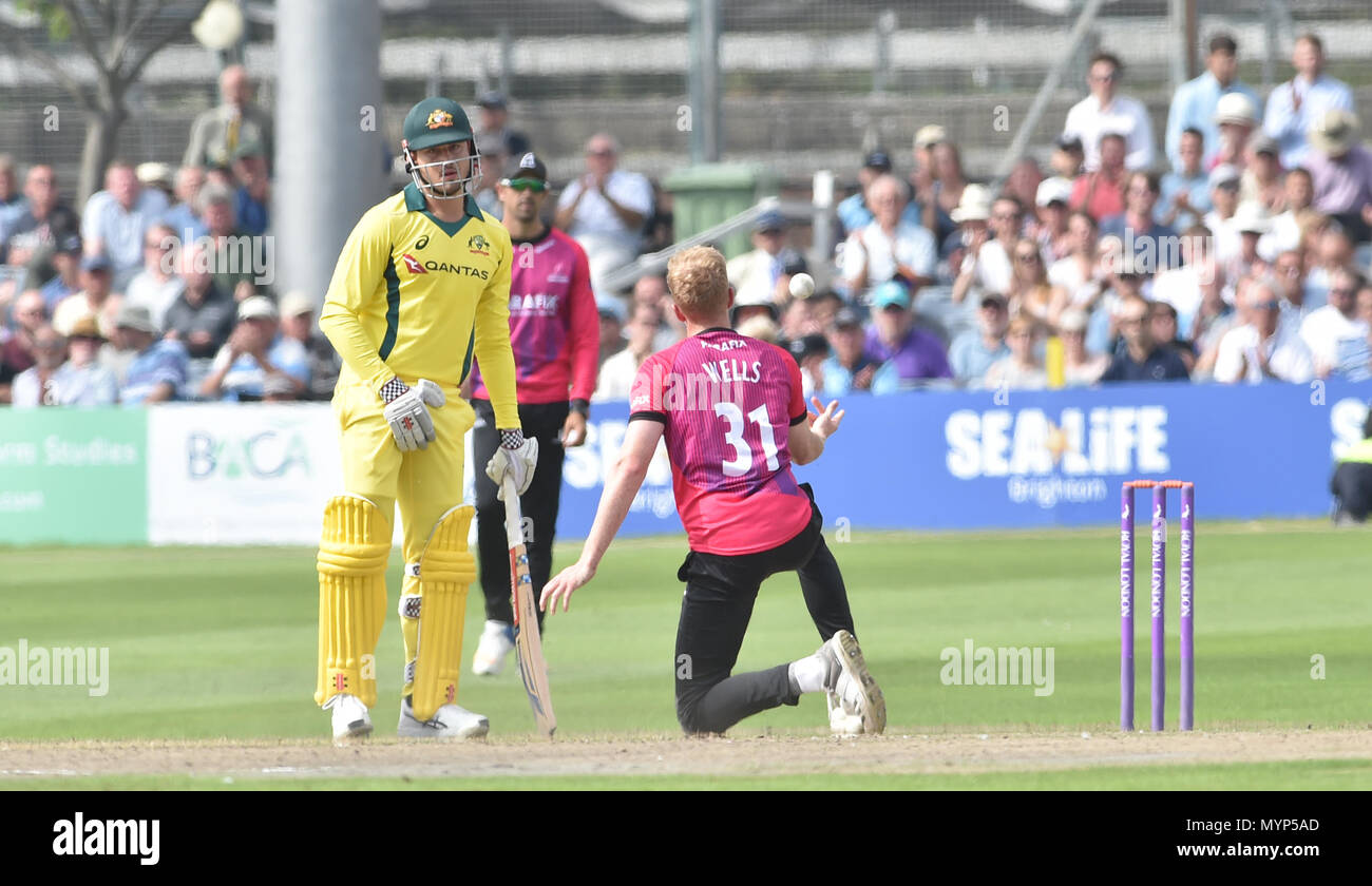 Tim paine of australia catches the ball hi-res stock photography and ...