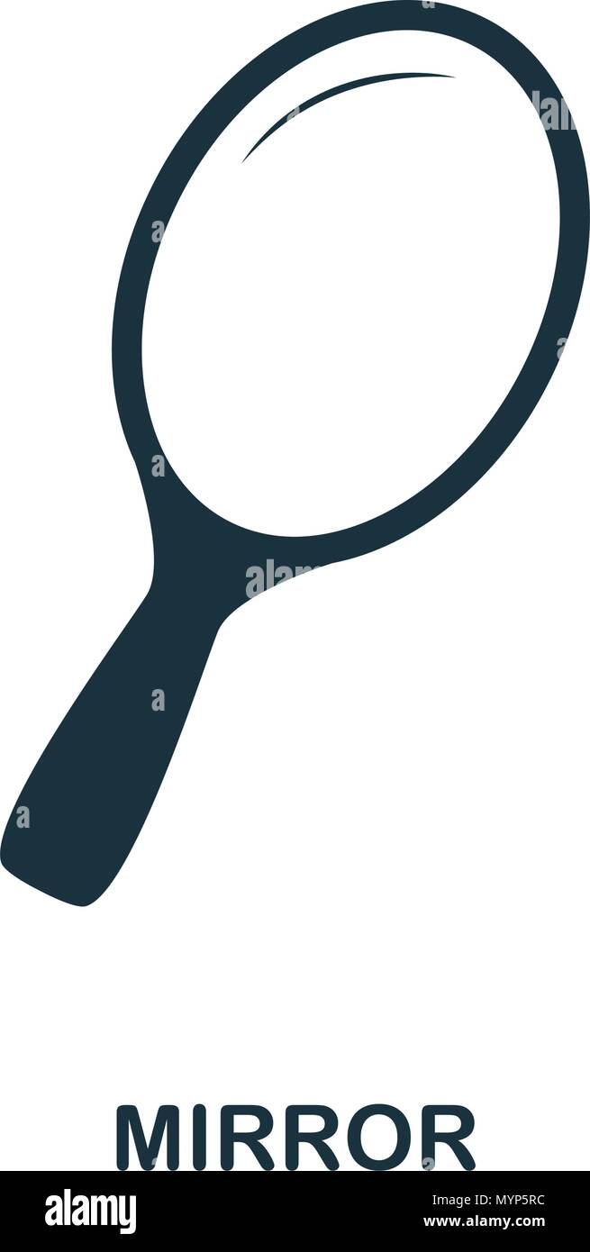 Mirror icon. Flat style icon design. UI. Illustration of mirror icon ...