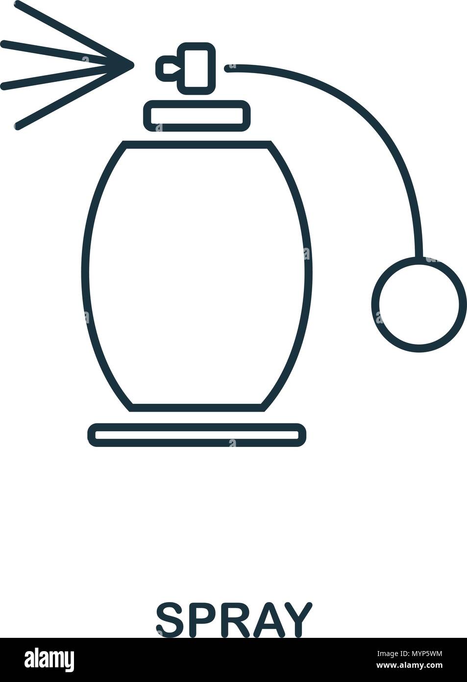 Spray icon. Flat style icon design. UI. Illustration of spray icon ...