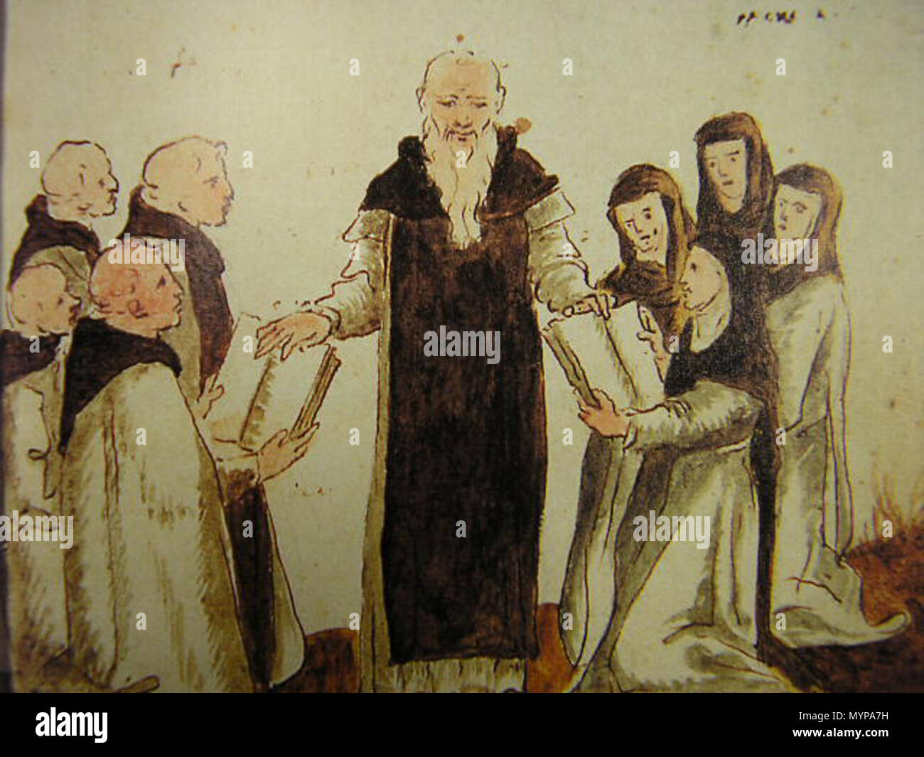 . A Monk gives the rules to monks and nuns. According to the ...