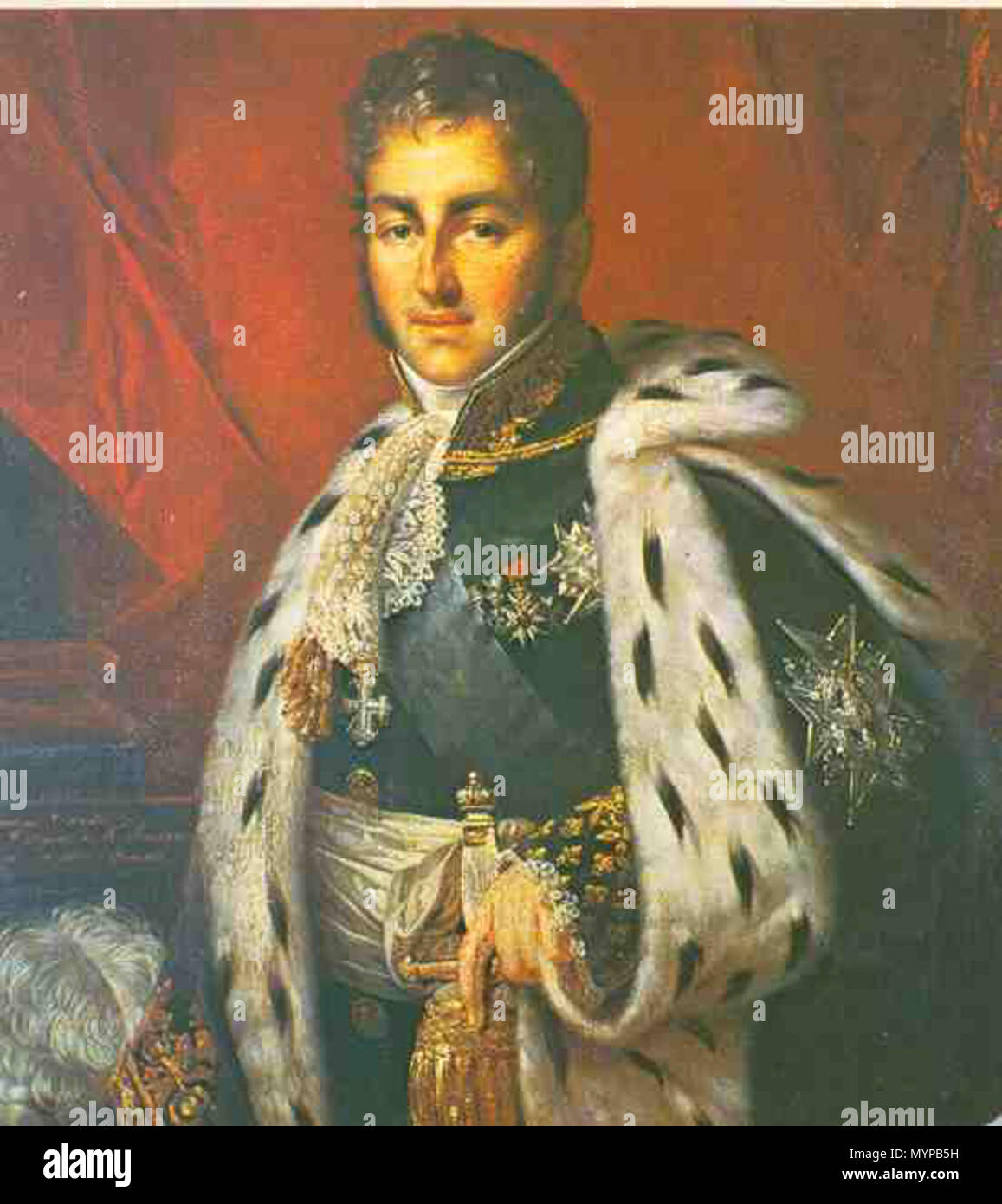 Auguste jules armand marie de polignac hi-res stock photography and ...