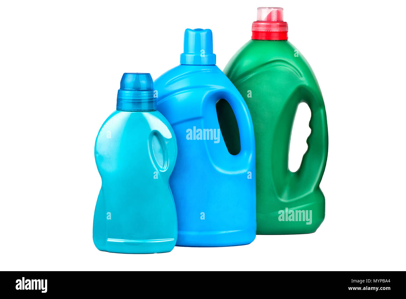 Laundry detergent bottles Cut Out Stock Images & Pictures - Alamy
