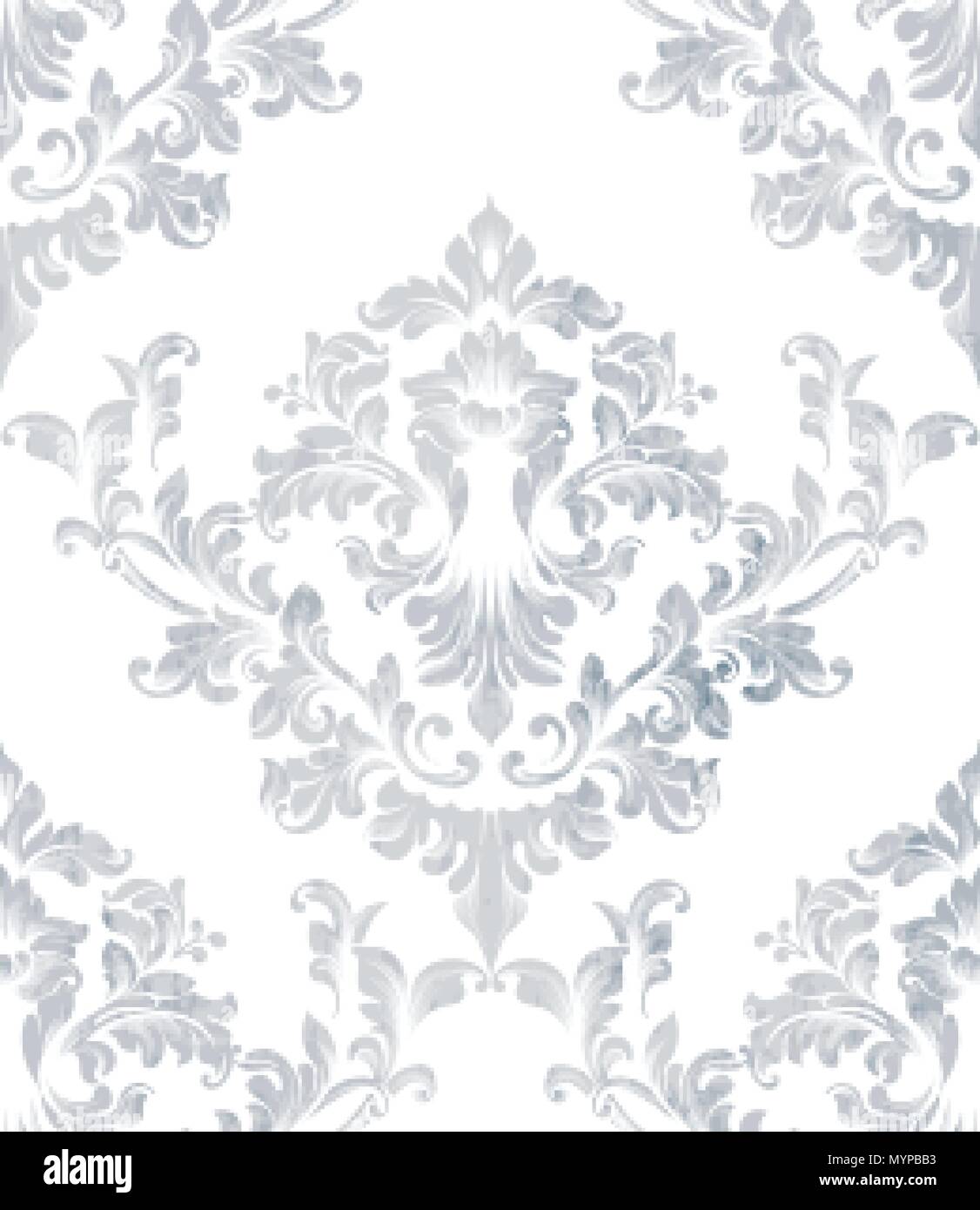 Damask texture pattern Vector. Luxury wallpaper ornament decor. Baroque ...