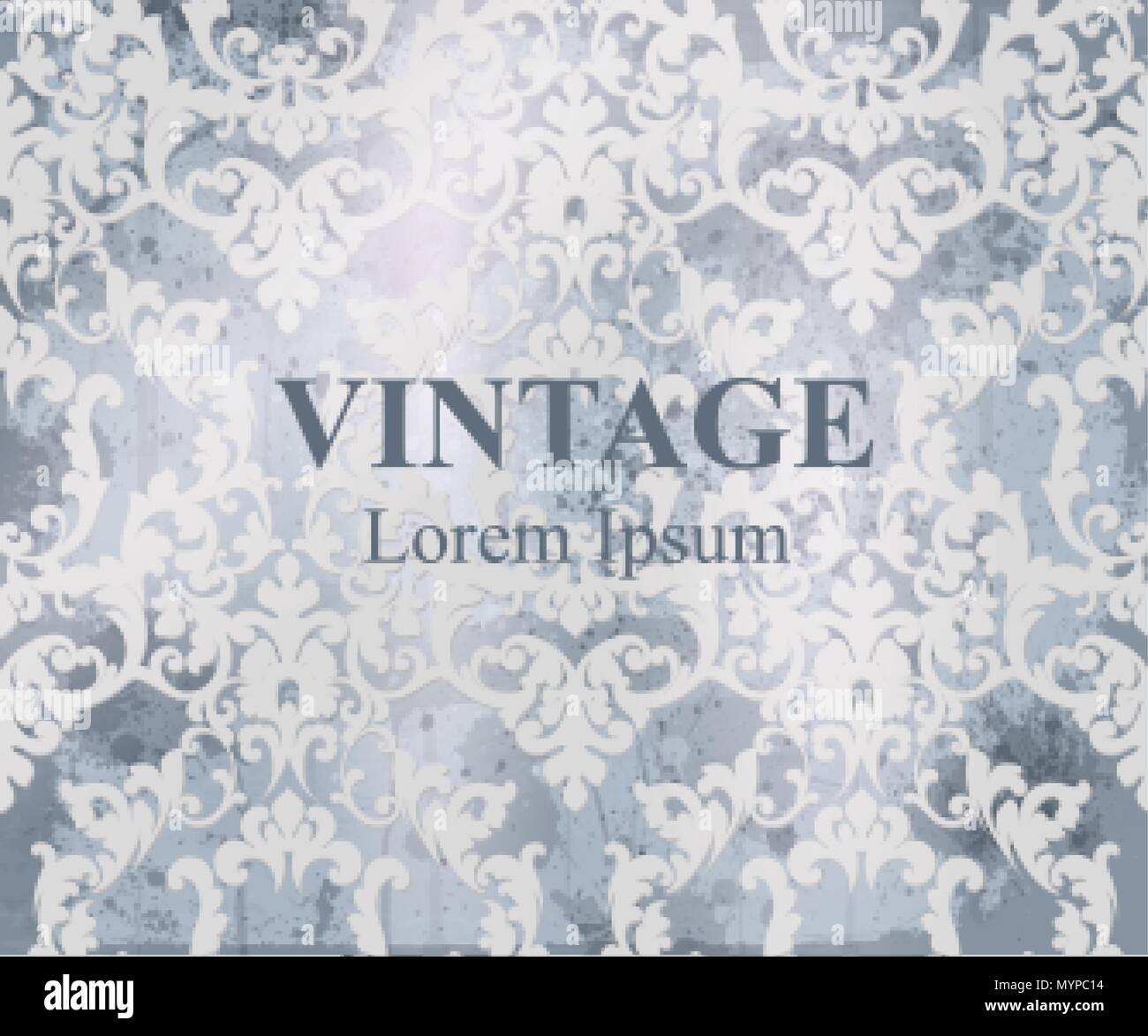 Vintage Baroque pattern Vector. Royal texture. Victorian fabric decor ...