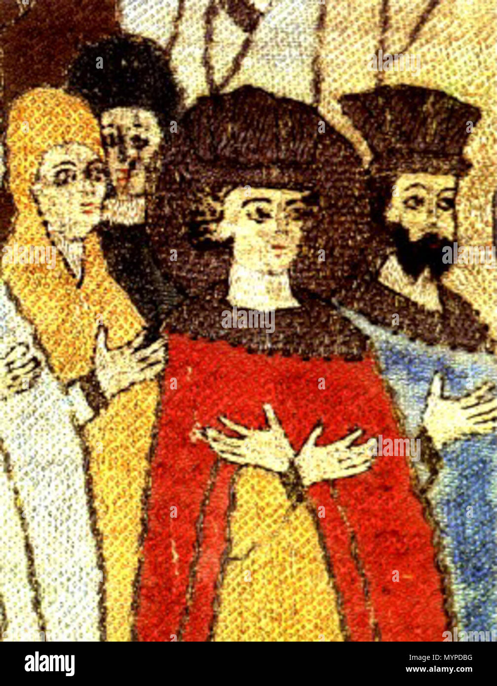 . Български: София Палеологина -изображение върху плащаница от 1498 г ...