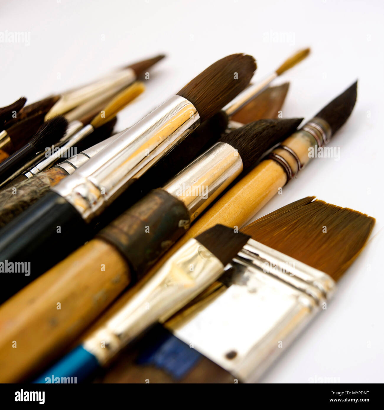 Brushes And Large Painting High Resolution Stock Photography and Images ...