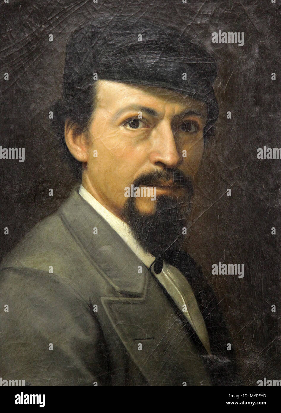Self portrait Autorretrato by Luis cadena 1830-1889 painter from ...