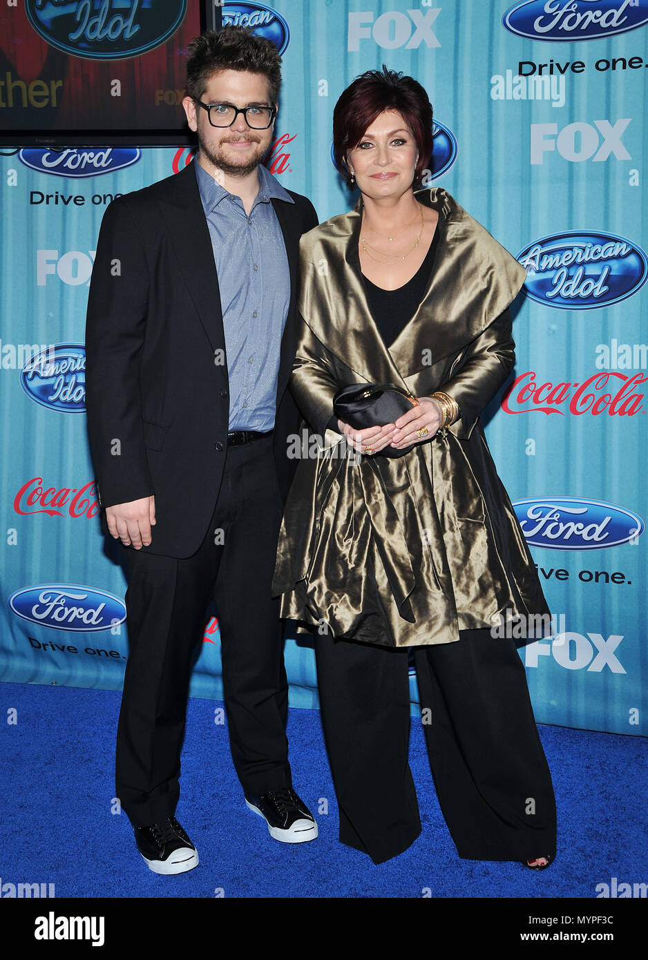 Wife jake event in hollywood life california hi-res stock photography ...