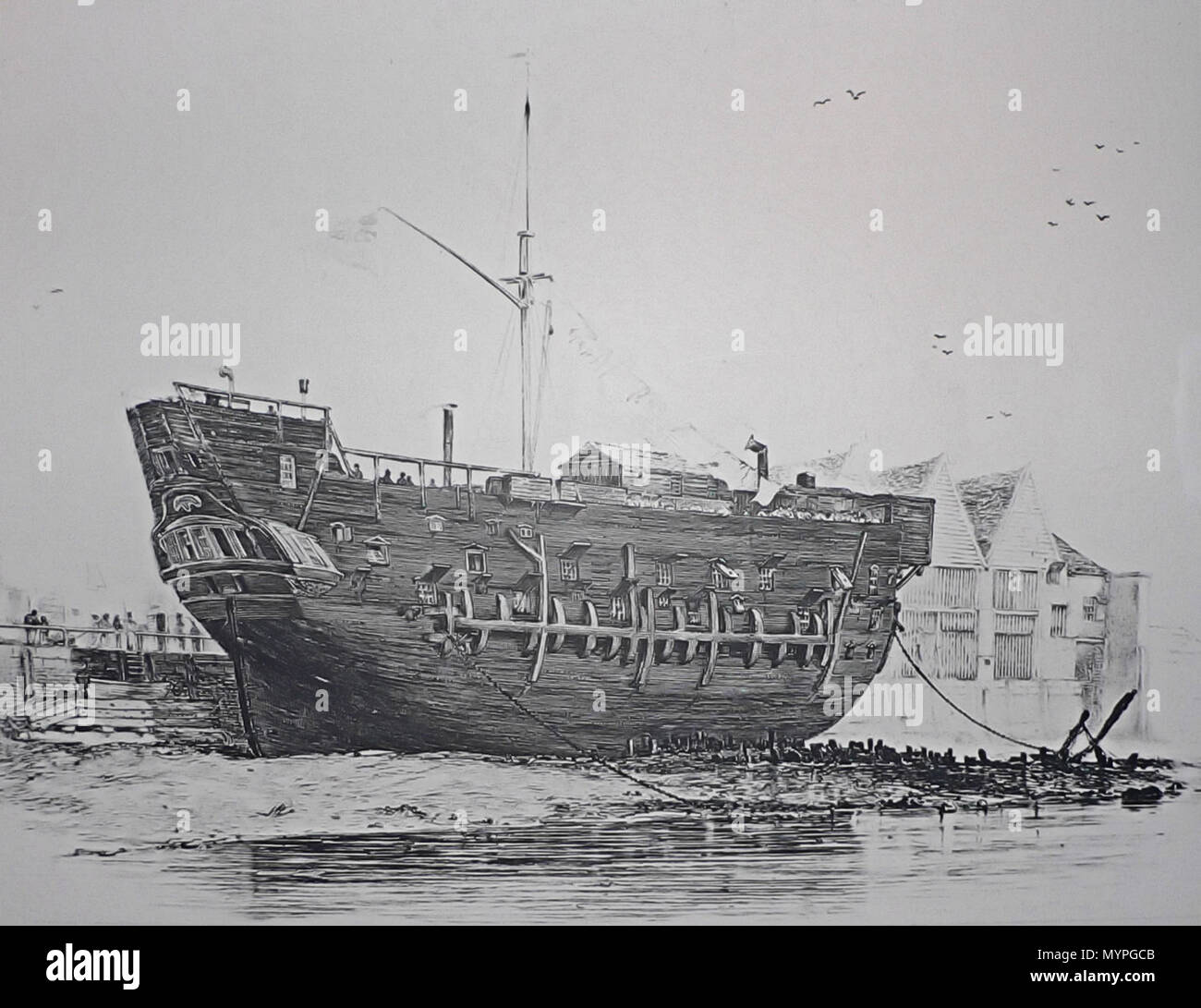Convict ship hi-res stock photography and images - Alamy