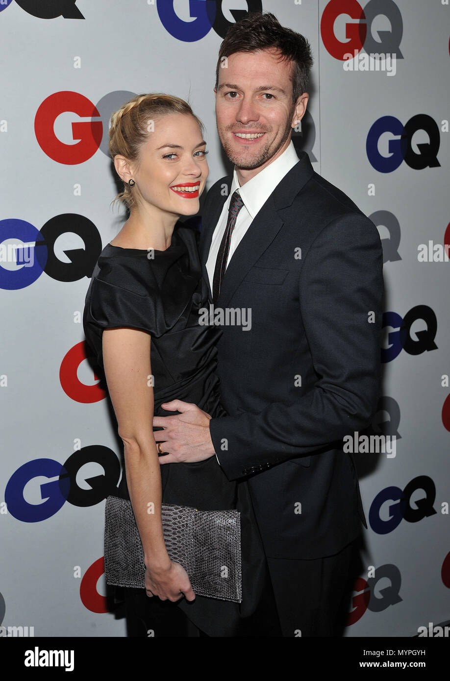 Jaime King and husband - 2009 GQ Men of The Year Party at the Chateau ...