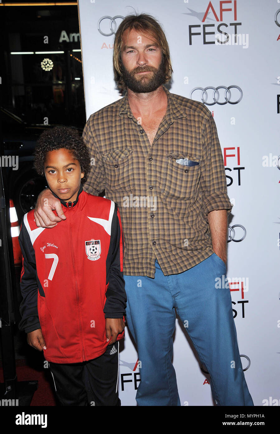 Andrew wife event in hollywood life california hi-res stock photography ...