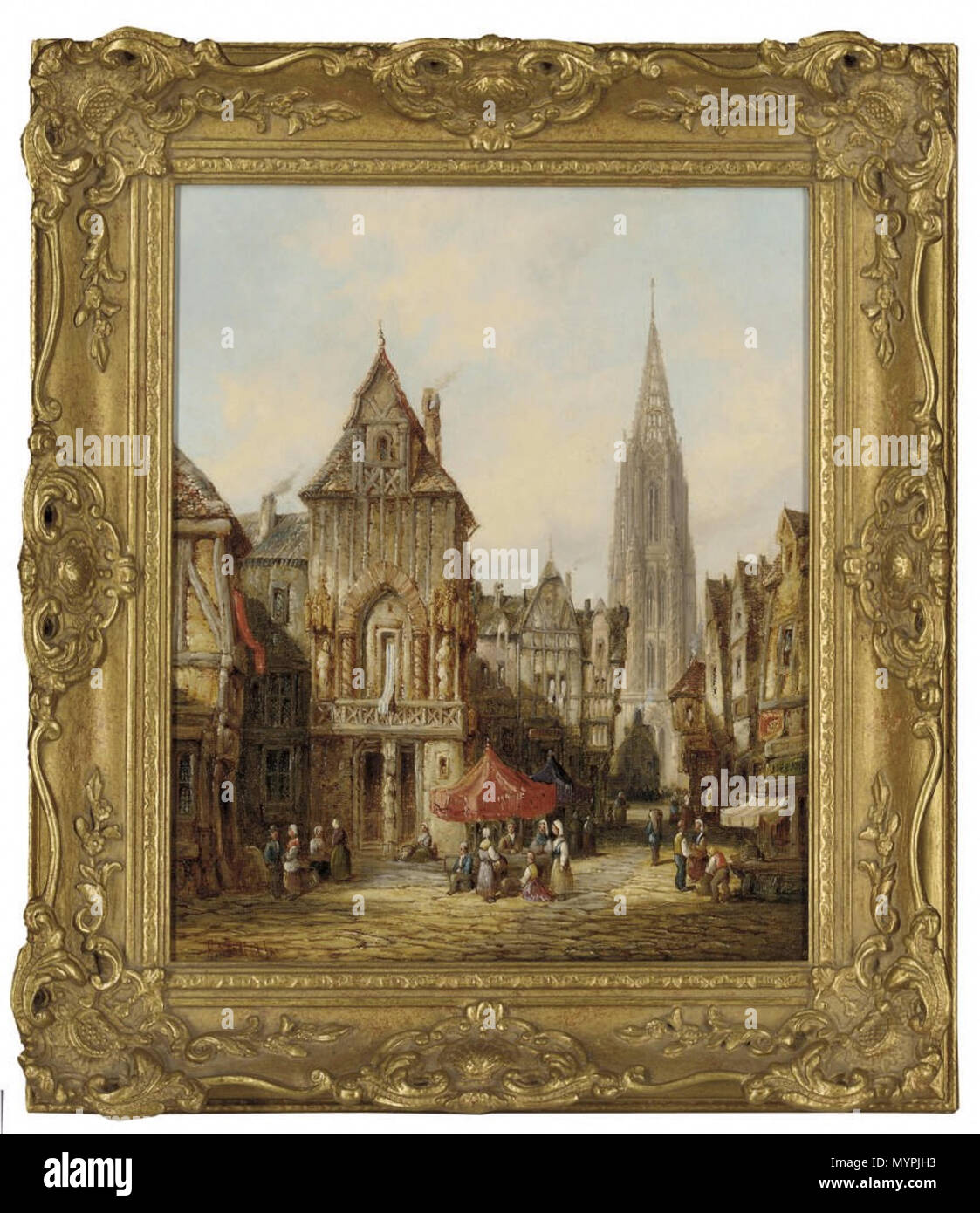 . English: signed and dated 'H SCHAFER/81' (lower left) oil on canvas ...