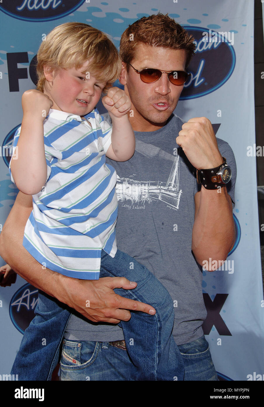 David Boreanaz And Family