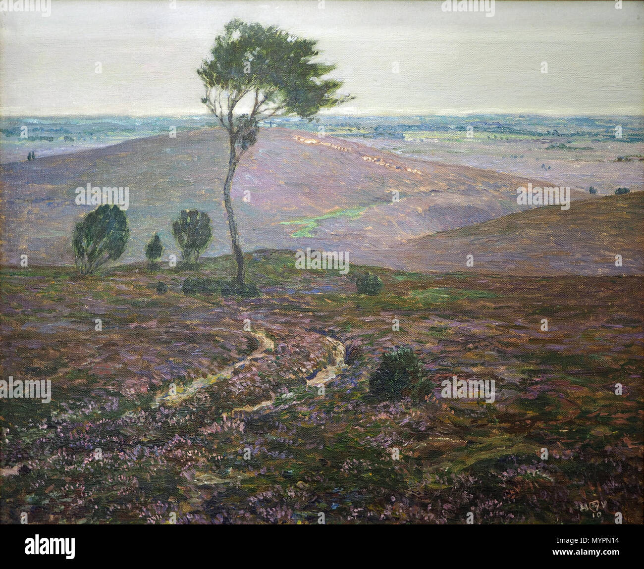 . Deutsch: Heide am Wilseder Berg . 1910 104 Vogeler Hr.@Wilseder ...