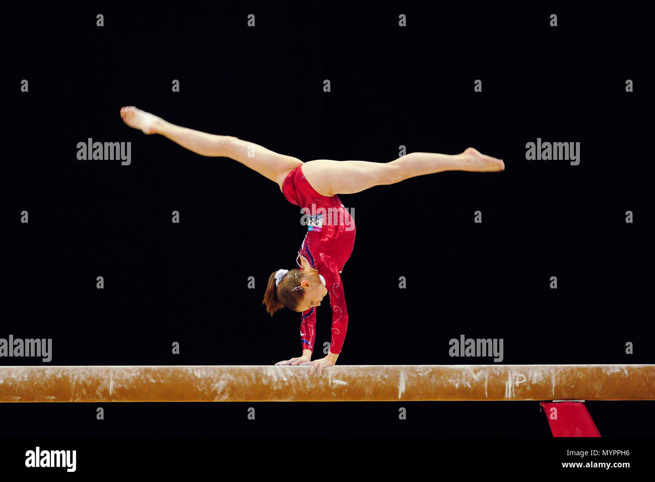 Visa Federation of International Gymnastics (FIG) - Anne Kuhm of France ...