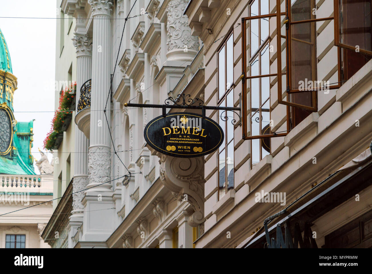 Demel cake shop vienna austria hi-res stock photography and images - Alamy