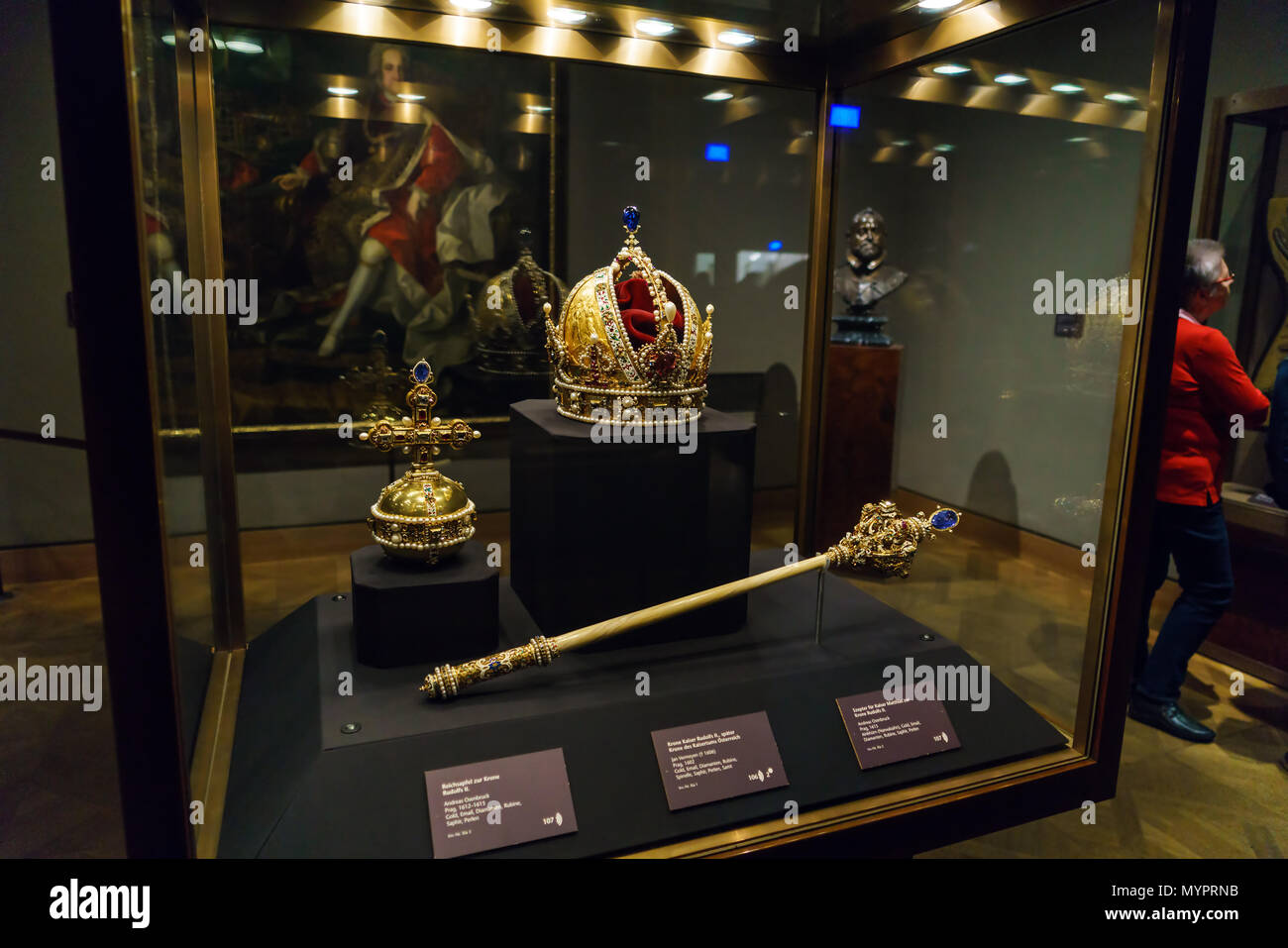Austrian crown jewels hi-res stock photography and images - Alamy