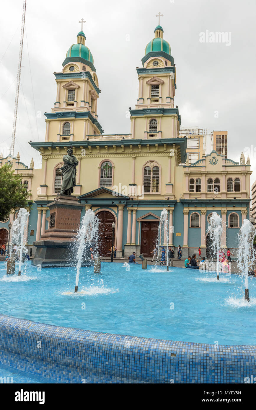 Guayaquil, Ecuador - April 15, 2016: Statue of Vicente Rocafuerte in ...