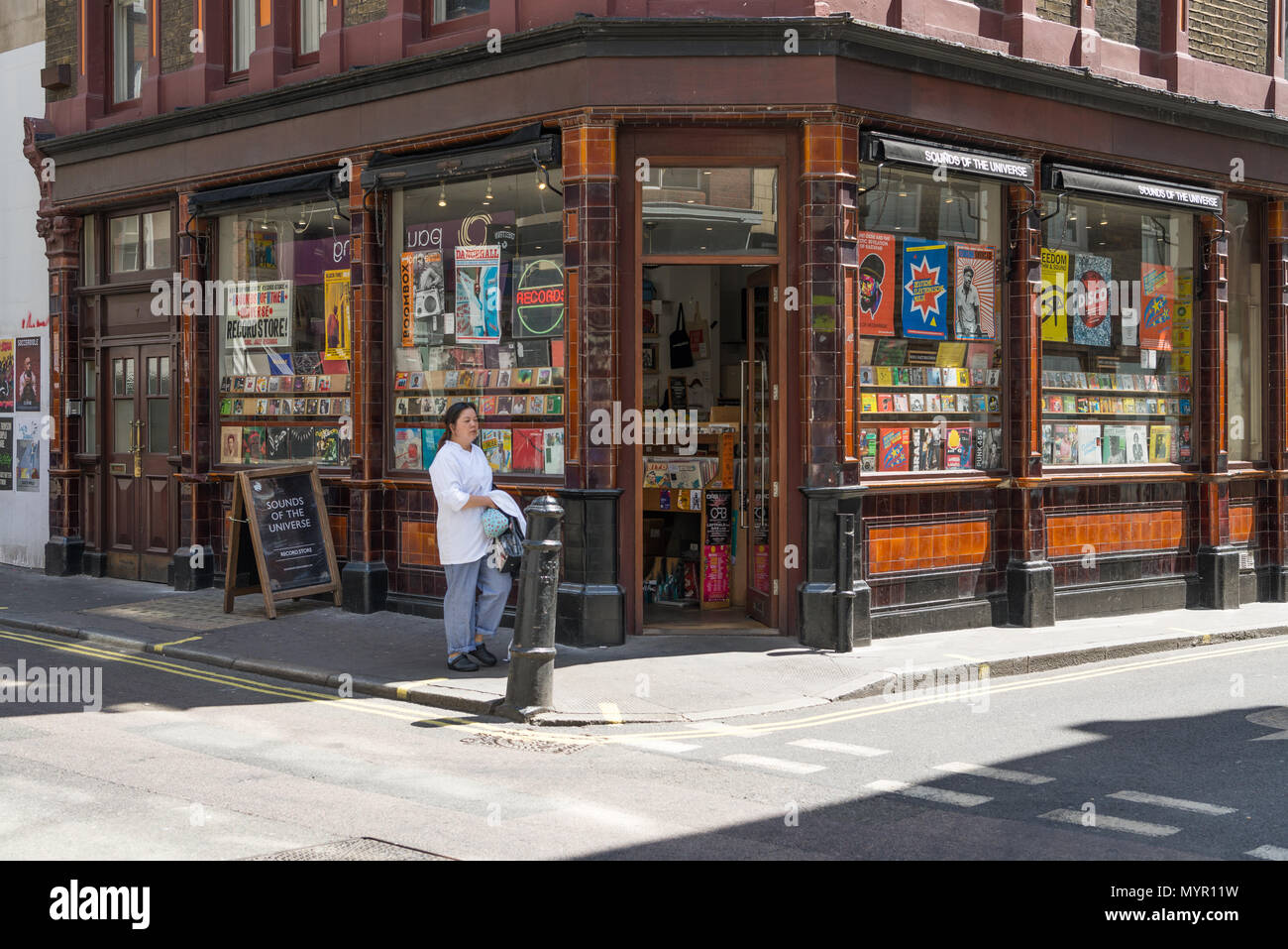 Sounds of the Universe record shop in Broadwick Street, Soho, London ...