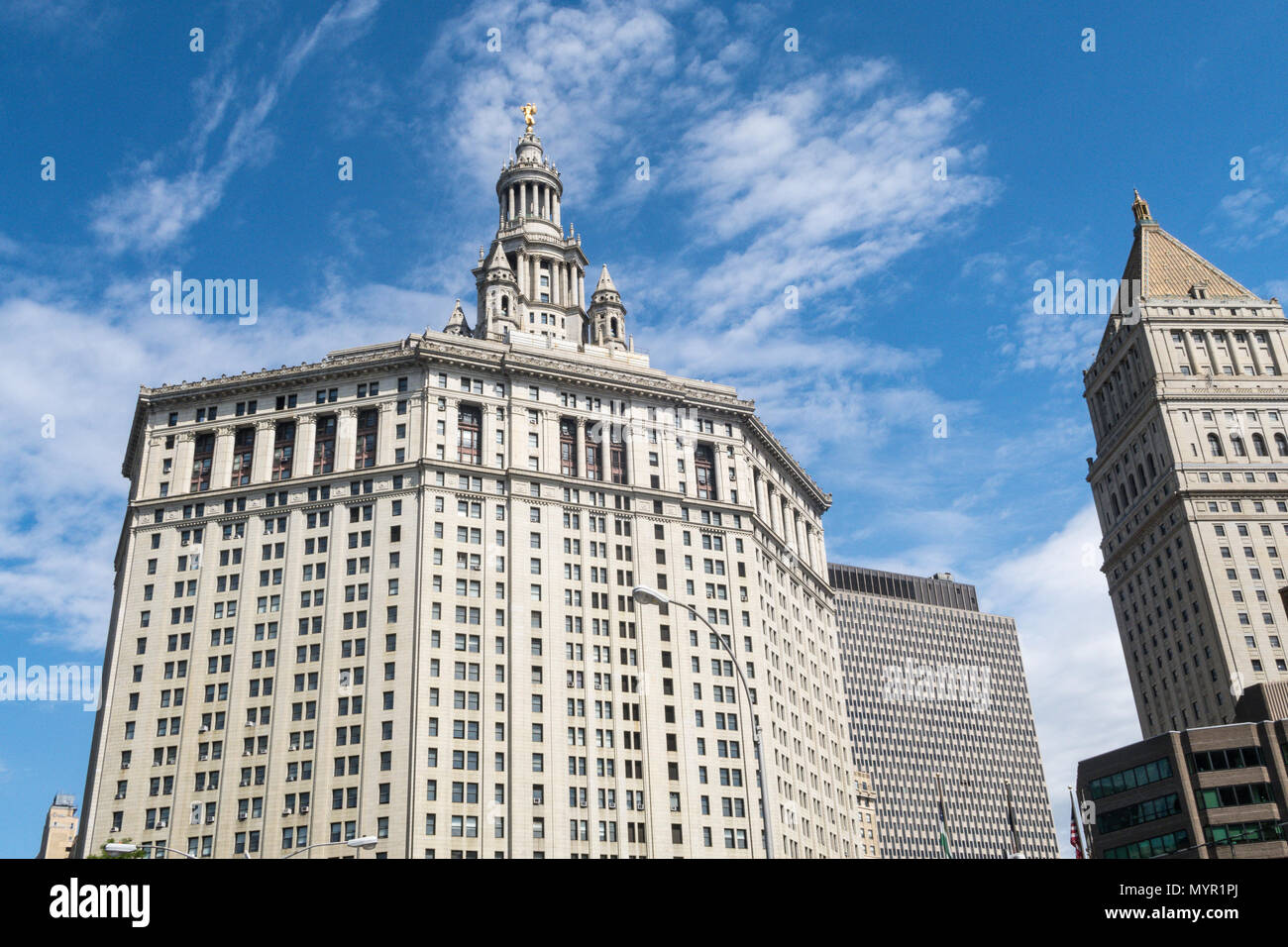Nyc municipal building hi-res stock photography and images - Alamy