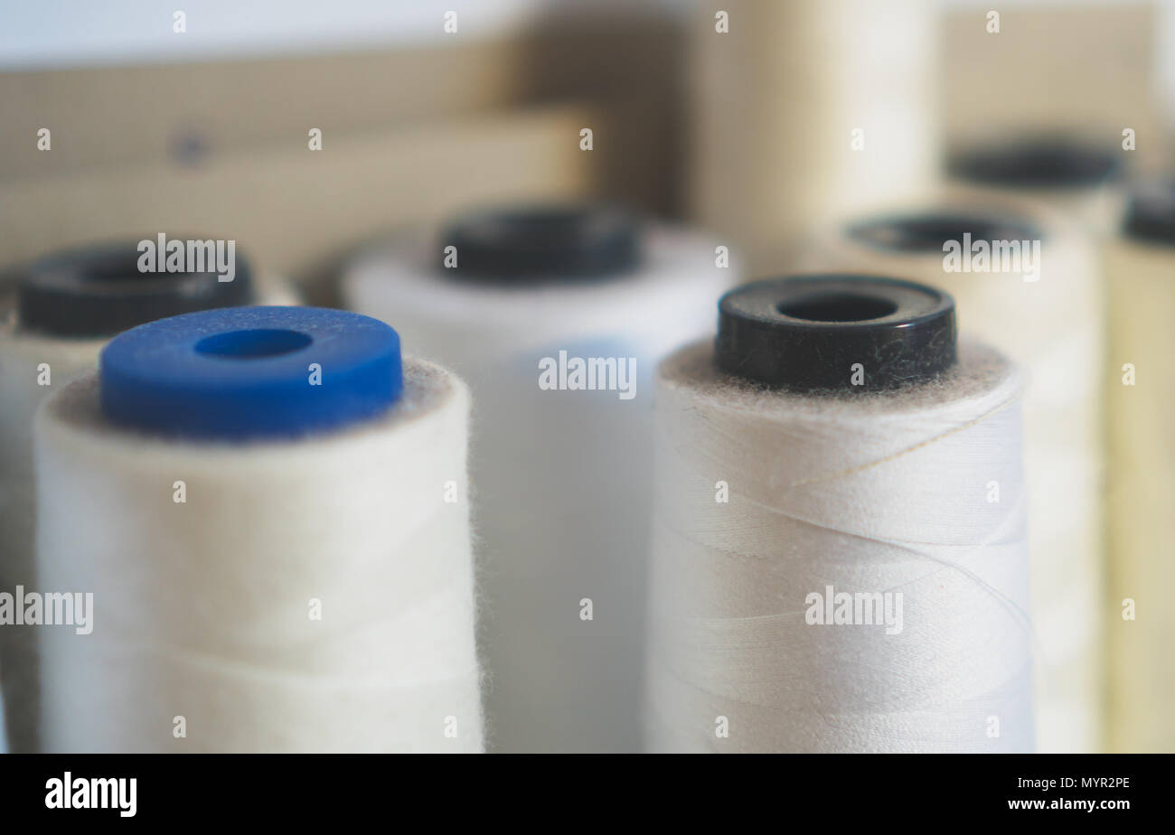 Close view collection sewing hi-res stock photography and images - Alamy
