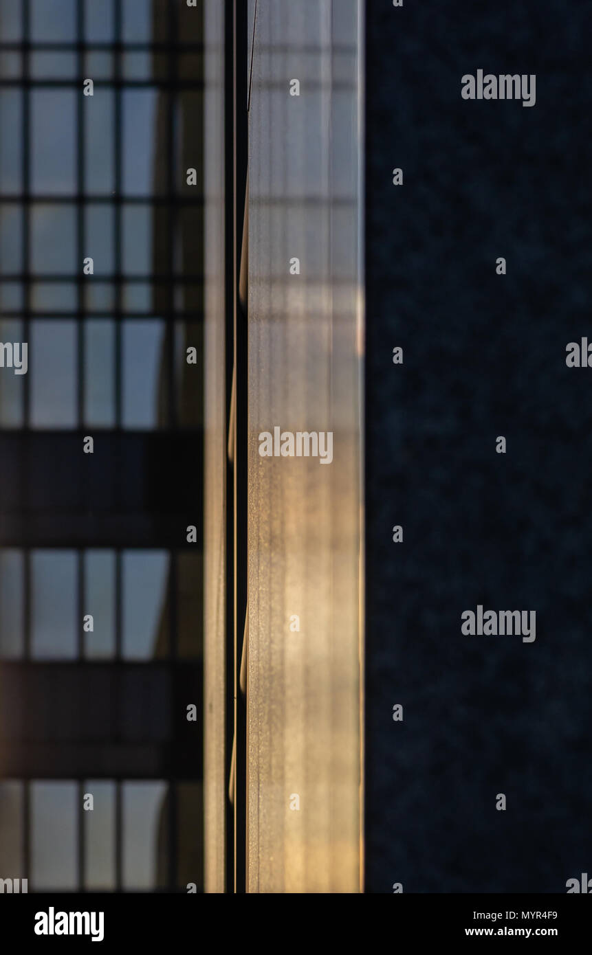 Details of a modern facade in a city, Germany Stock Photo - Alamy