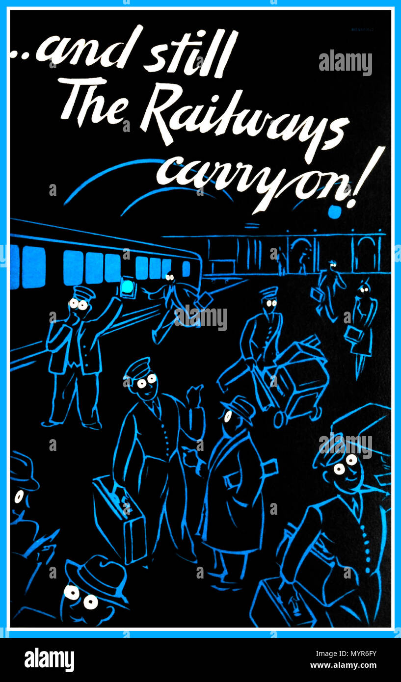 Railway station 1940s hi-res stock photography and images - Alamy