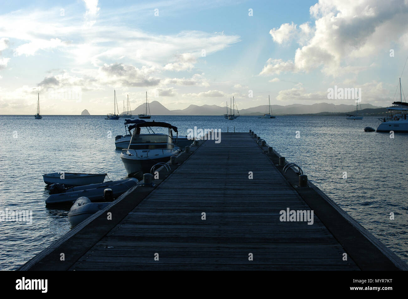 The wonderful island of Martique in Caribbean Stock Photo - Alamy