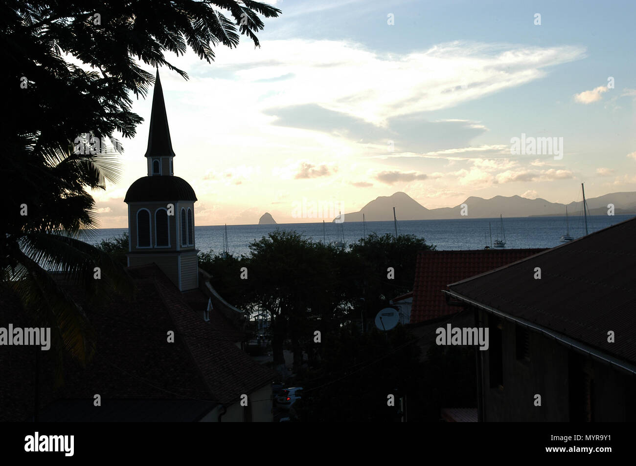 The wonderful island of Martique in Caribbean Stock Photo - Alamy