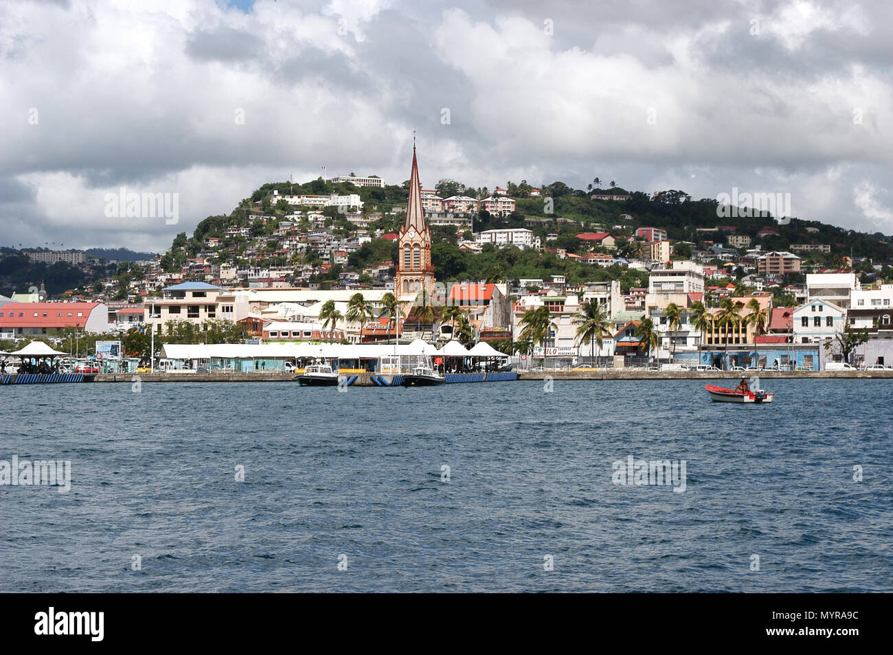 The wonderful island of Martique in Caribbean Stock Photo - Alamy