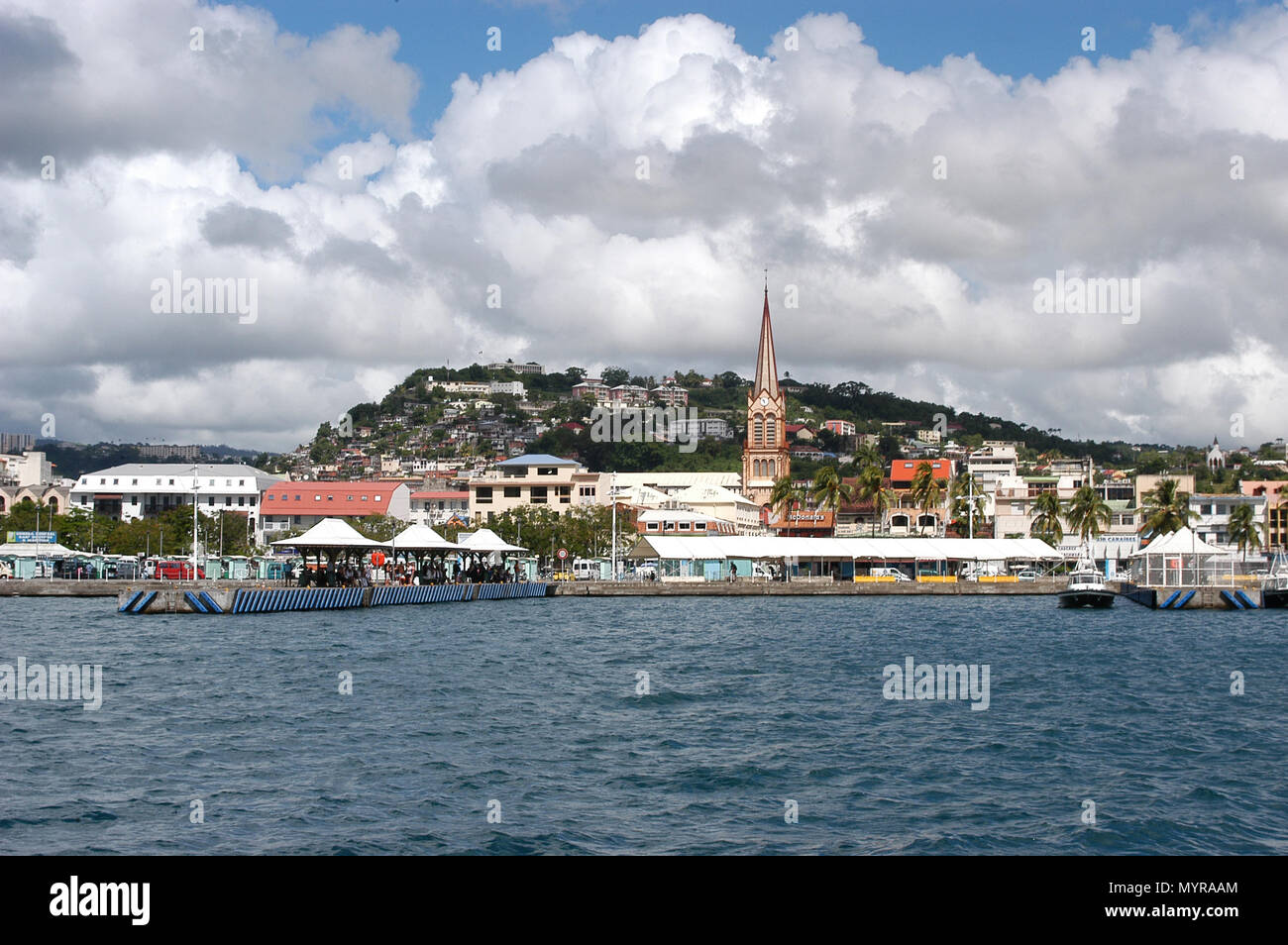 The wonderful island of Martique in Caribbean Stock Photo - Alamy