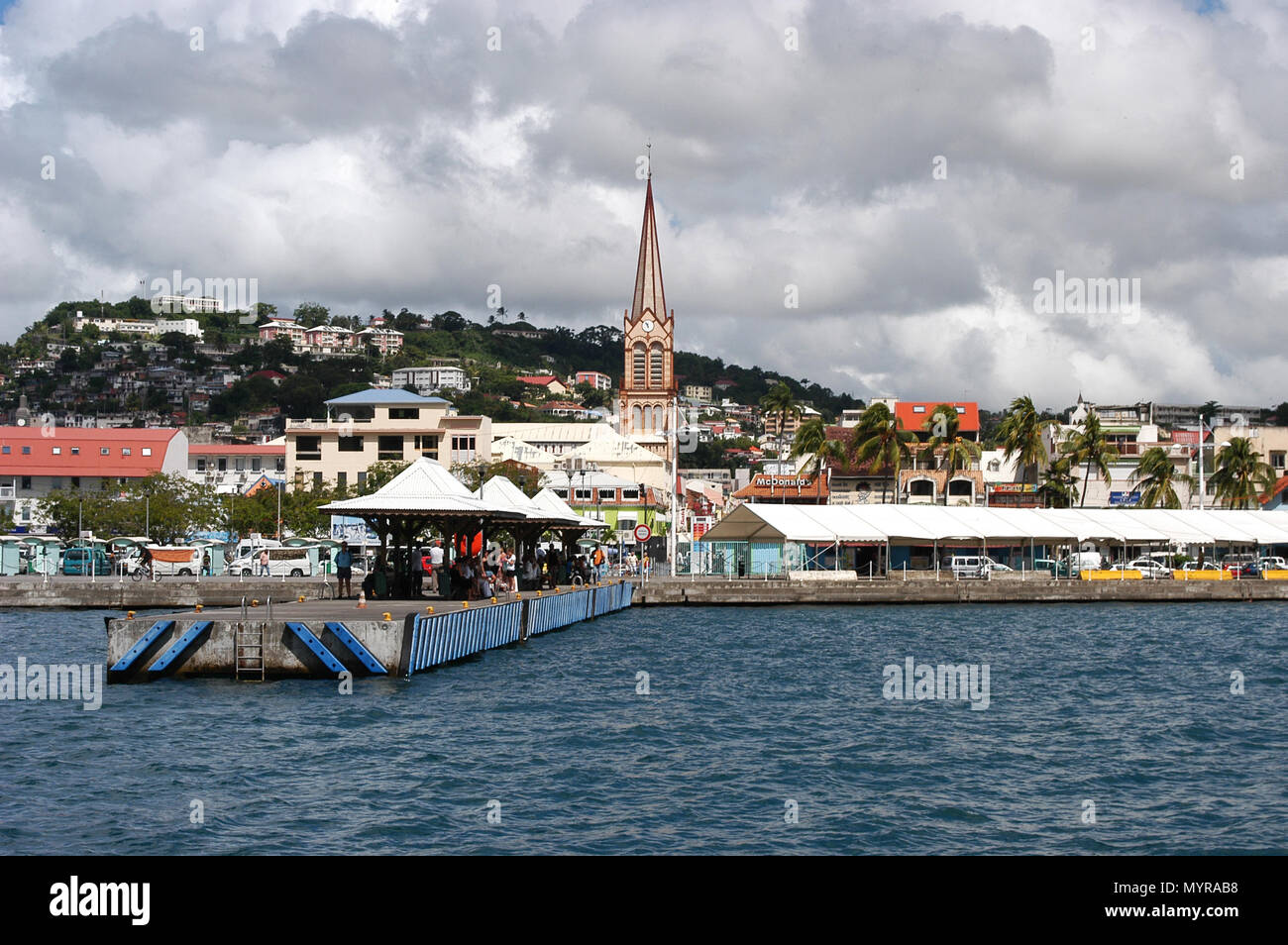 The wonderful island of Martique in Caribbean Stock Photo - Alamy