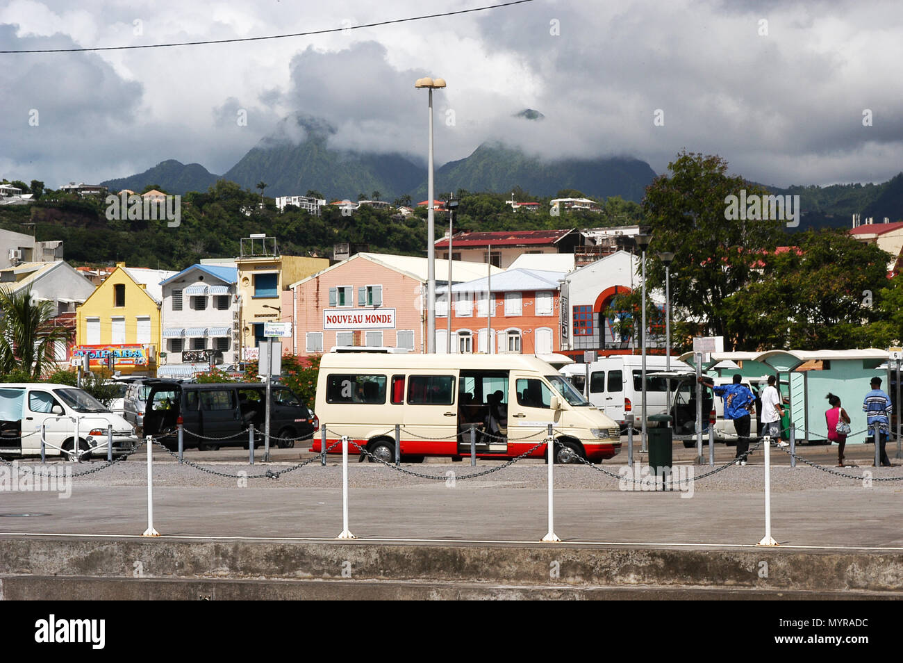 The wonderful island of Martique in Caribbean Stock Photo - Alamy