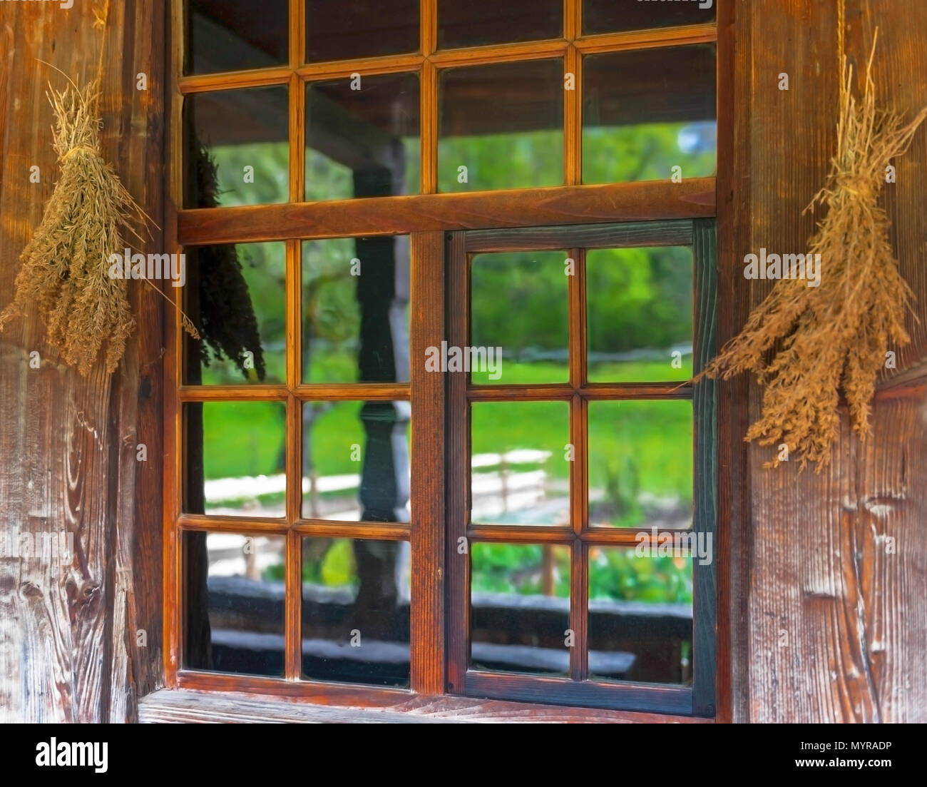 House window reflection hi-res stock photography and images - Alamy