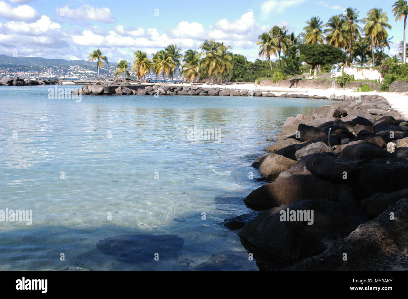 The wonderful island of Martique in Caribbean Stock Photo - Alamy
