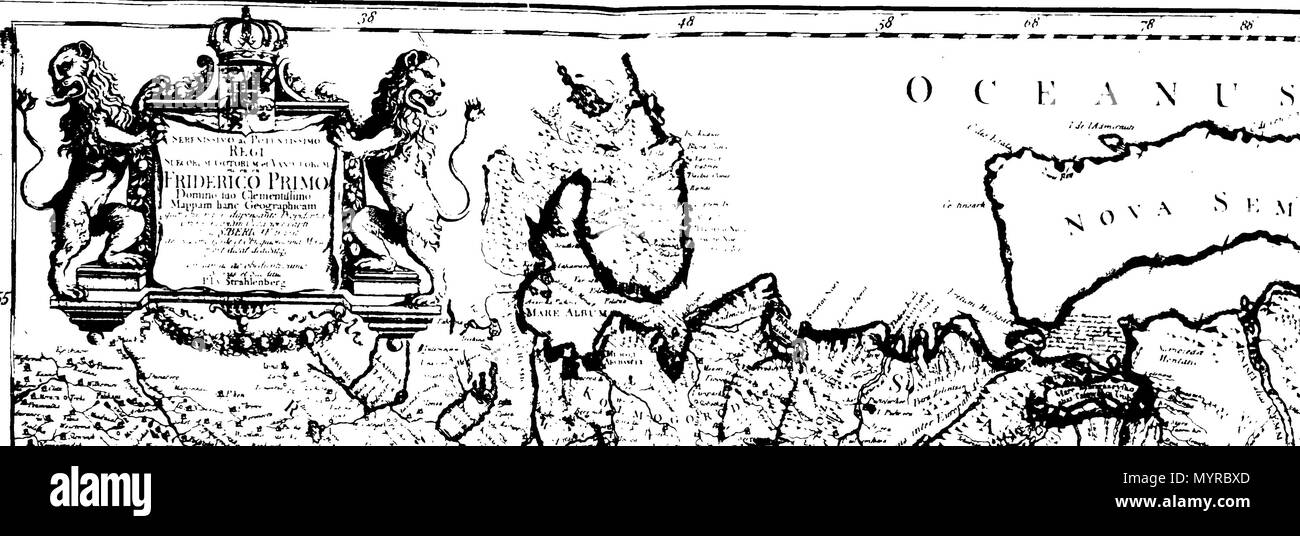 Map of eastern siberia hi-res stock photography and images - Alamy